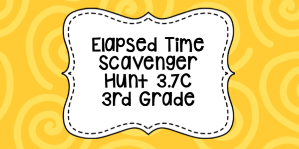 Elapsed Time Scavenger Hunt 3.7C - iPohly INC