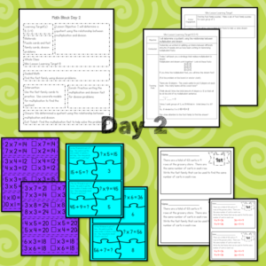 Application of Multiplication and Division 3rd Grade Math Lesson Plans ...